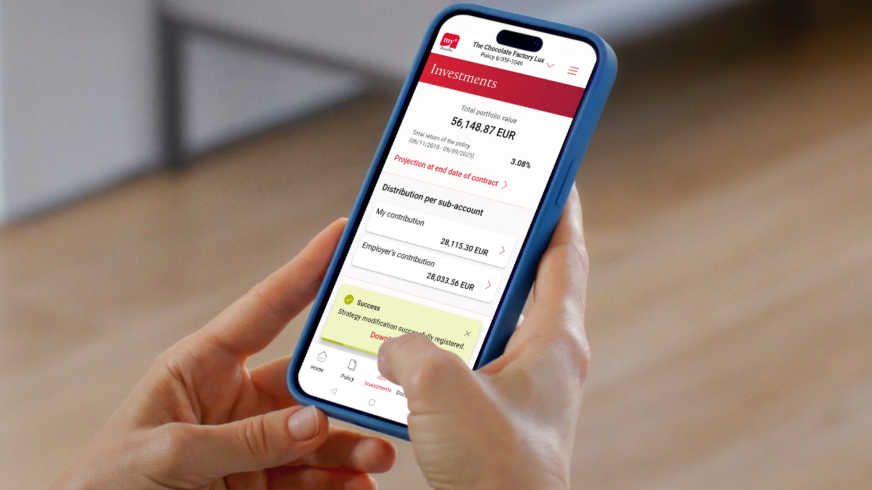 myBenefits app Swiss Life Global Solutions